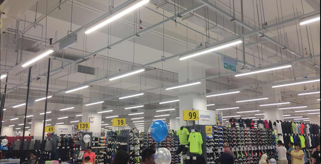 Commercial Supermarket Lighting, Retail Store Lighting