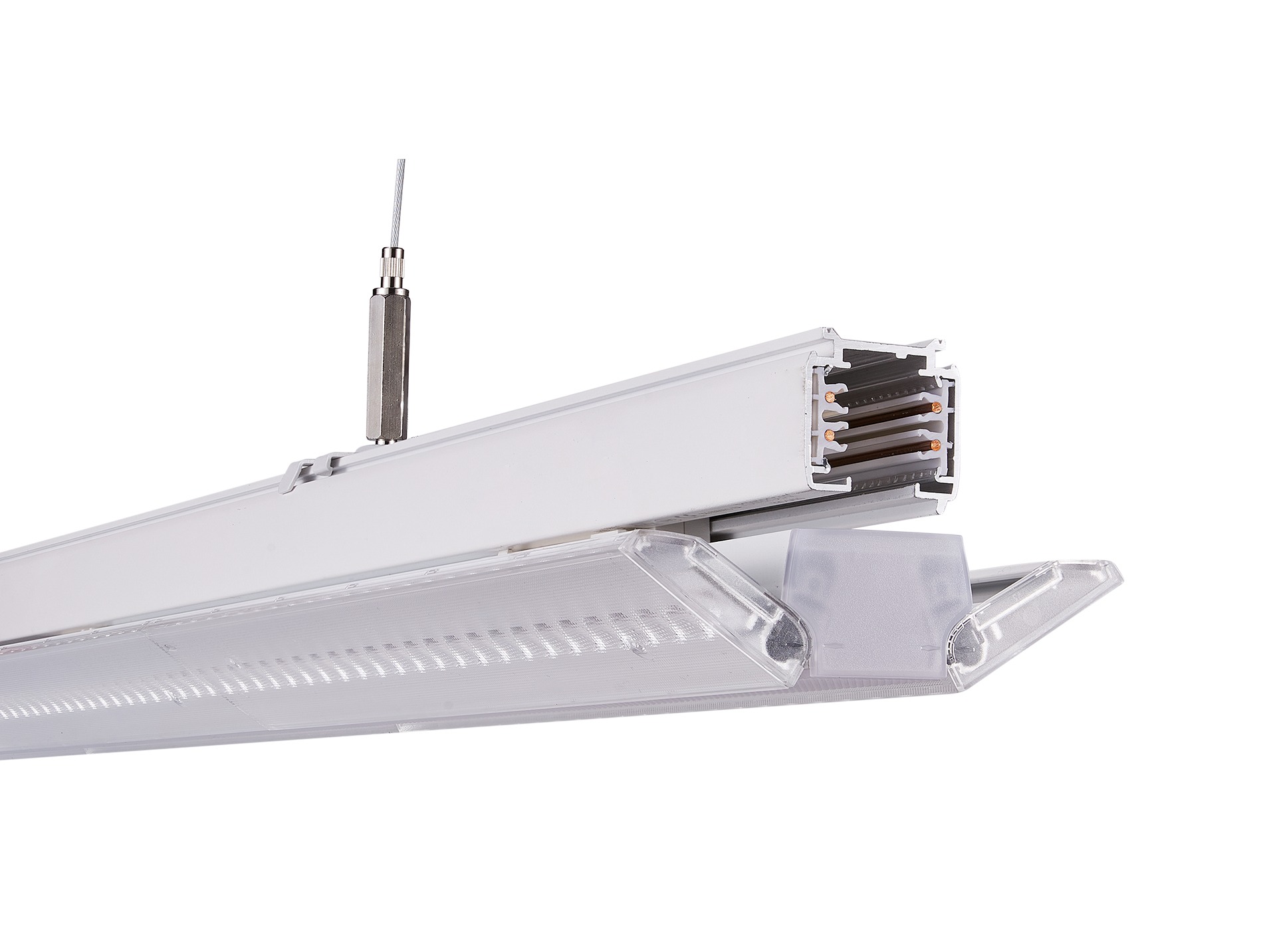 Linear Track Panel Light, Shelf & Aisle Lighting for Shops