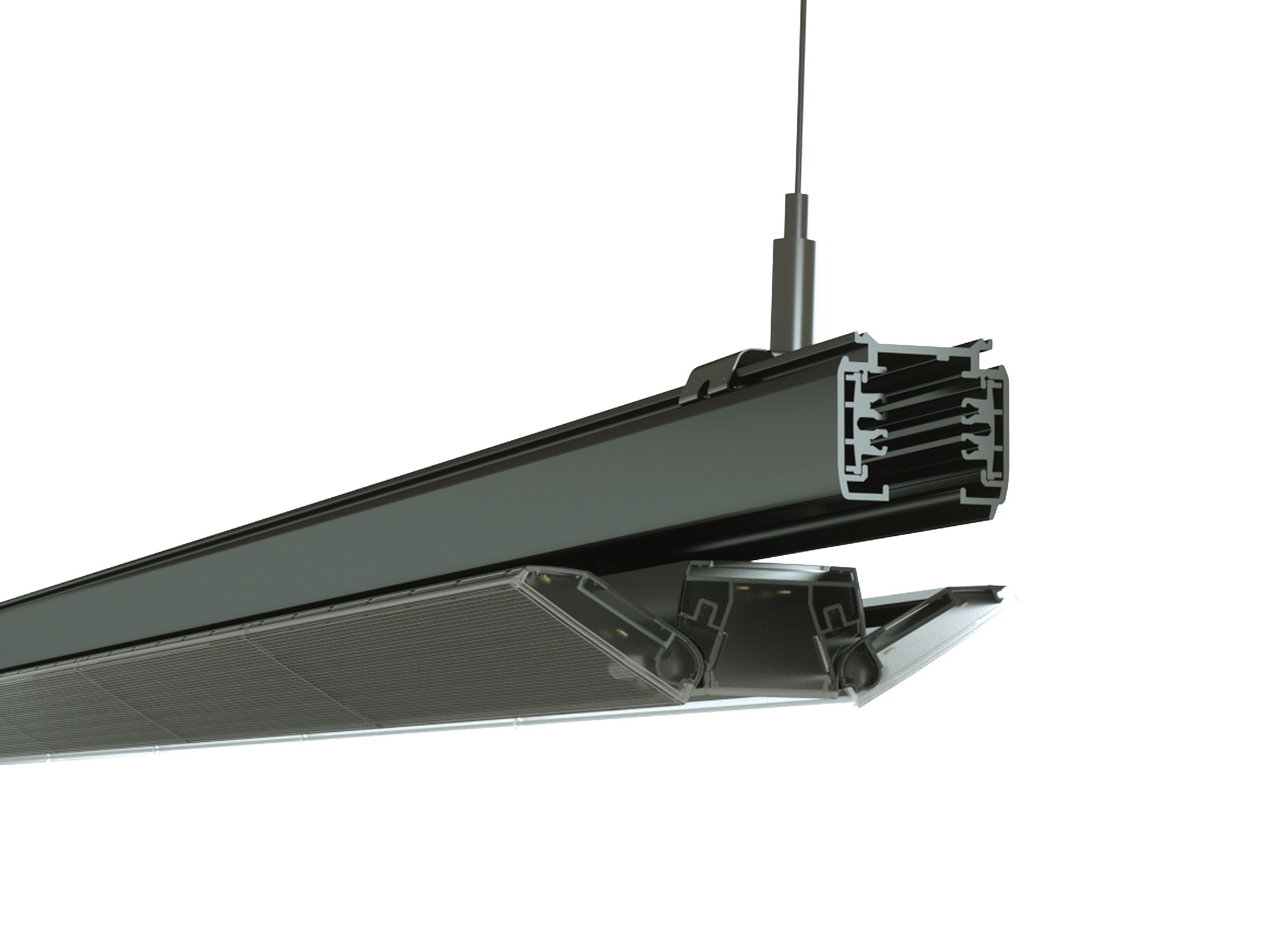 Linear Track Panel Light, Shelf & Aisle Lighting for Shops