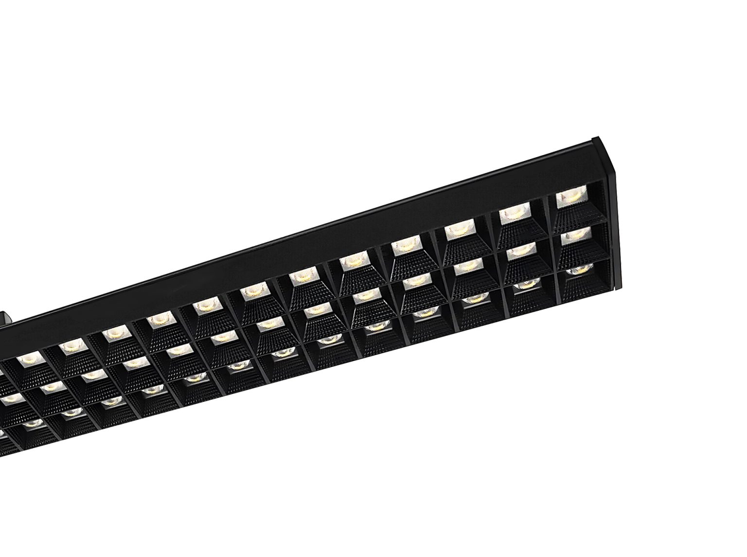 1500mm 60W Low UGR19 Louvre Linear Track Light
